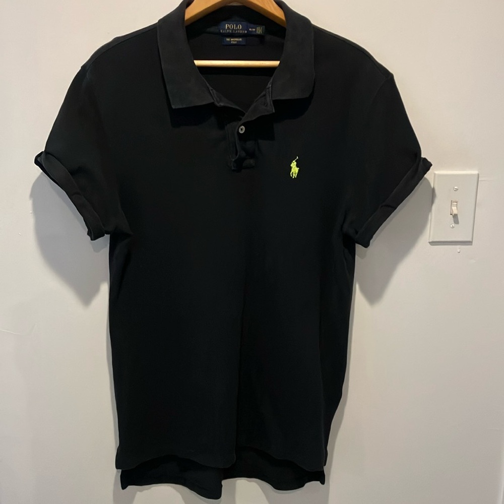 Polo Ralph Lauren, The Boyfriend Polo, Women’s Black … - Gem